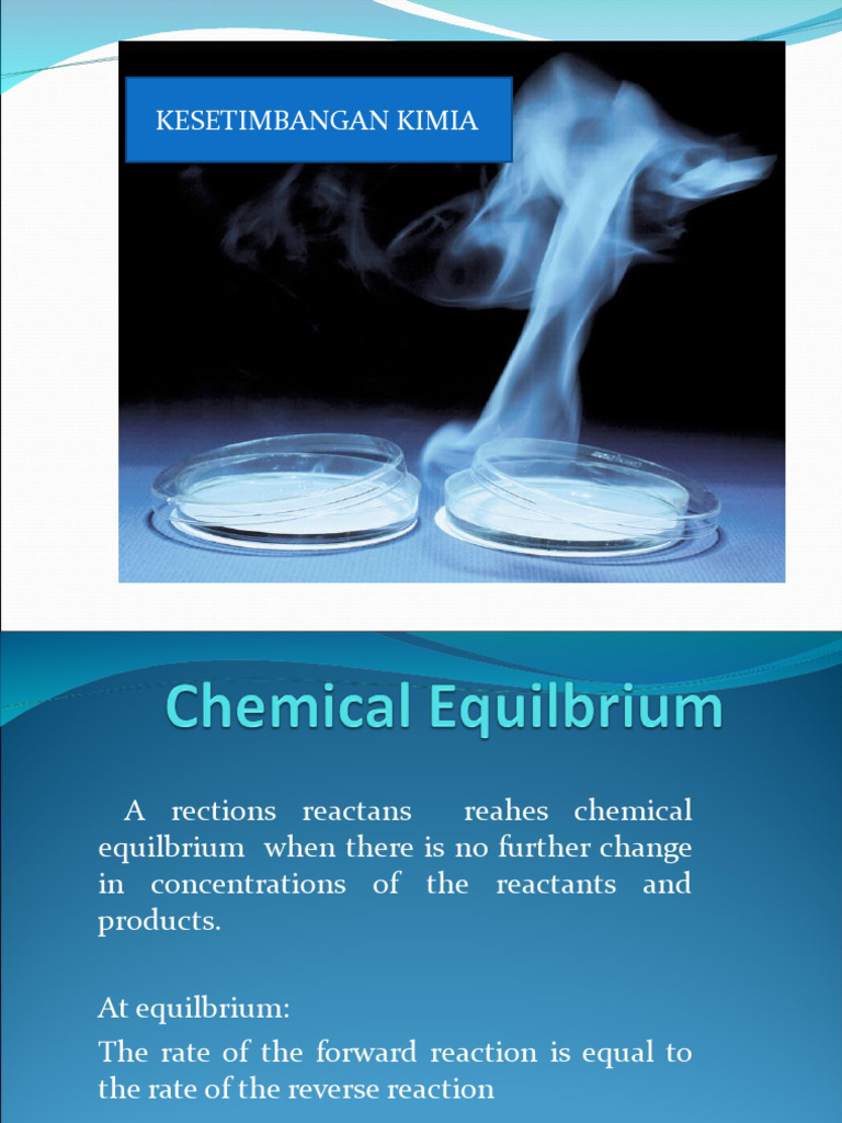 Kimia: Kesetimbangan dan Ksp | PDF | Chemical Equilibrium | Chemical ...