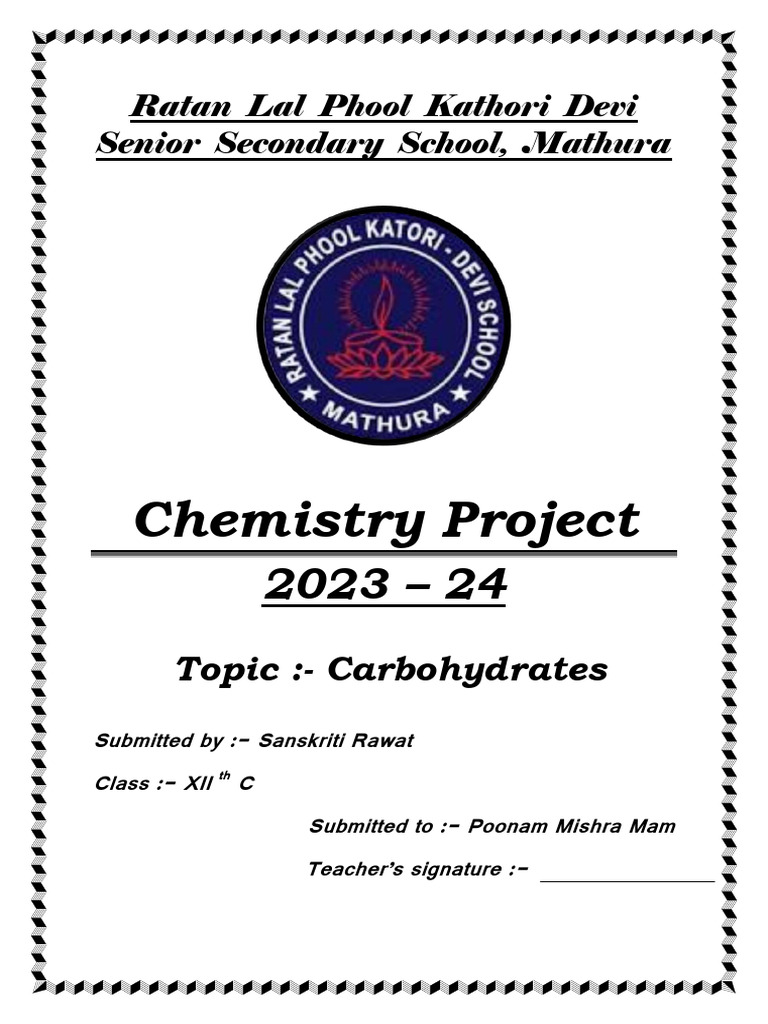 Ratan Lal Phool Kathori Devi Senior Secondary School-2 | PDF ...