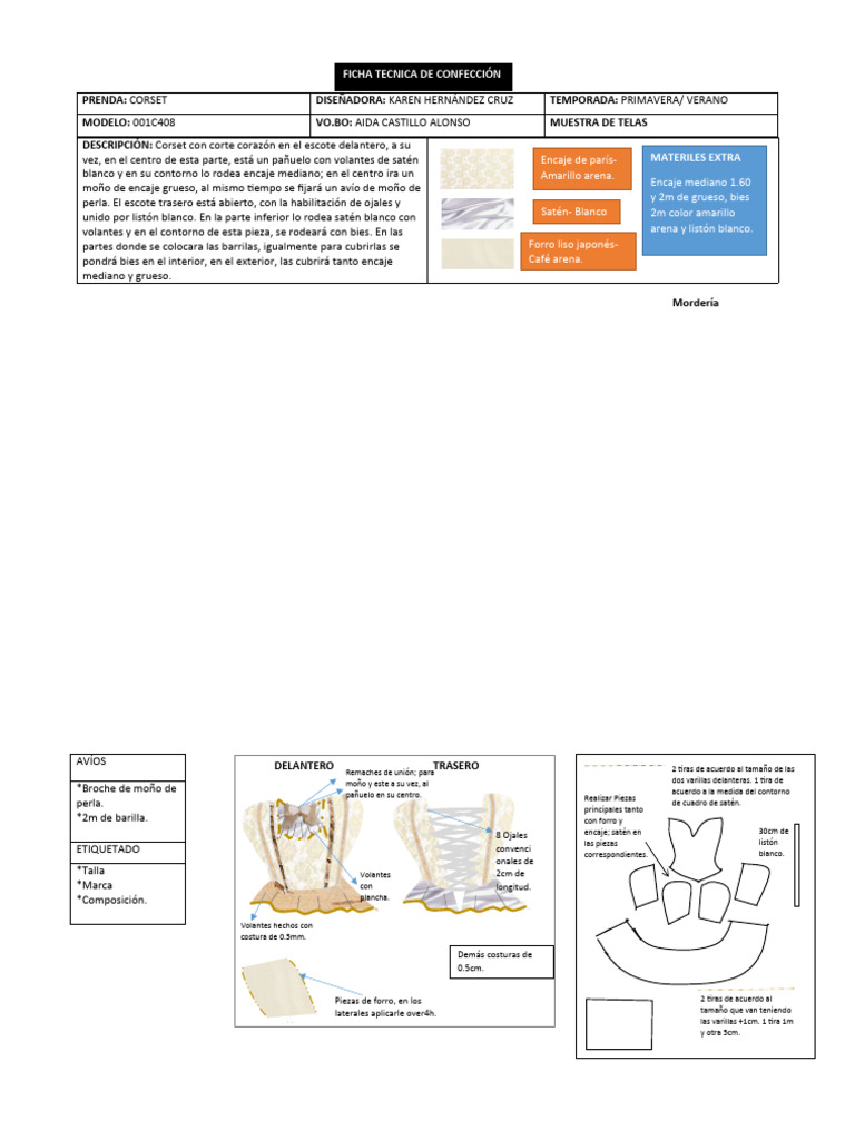 Fichas de INVE | PDF | Softlines (venta minorista) | Moda