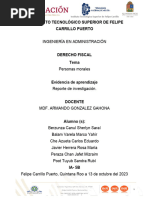 Régimen Fiscal 601 y 603: Obligaciones | PDF | Impuesto sobre la renta ...