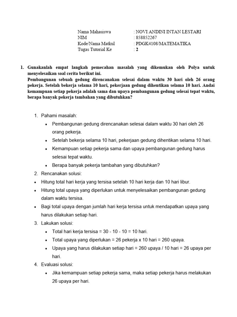 TT2 - Pdgk4108-Novi Andini Intan Lestari | PDF