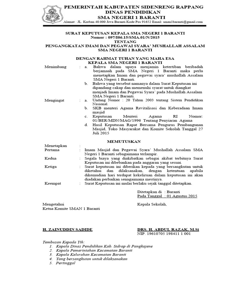 SK Imam Dan Peg Syara | PDF