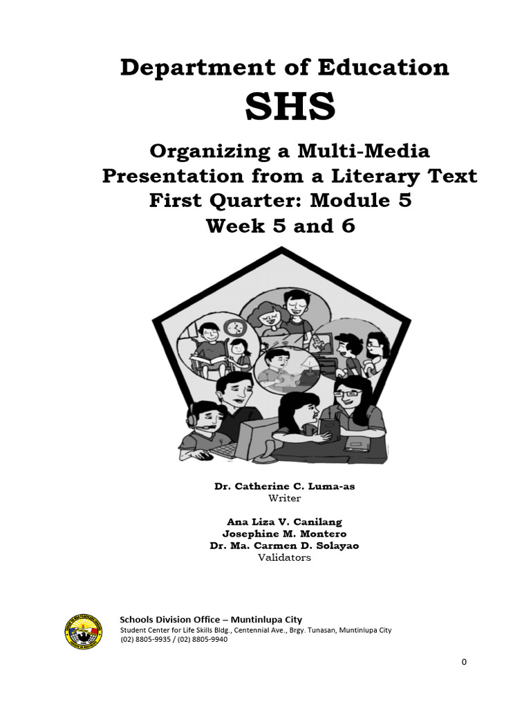Multimedia Presentation in Literature | PDF | Multimedia | Mass Media