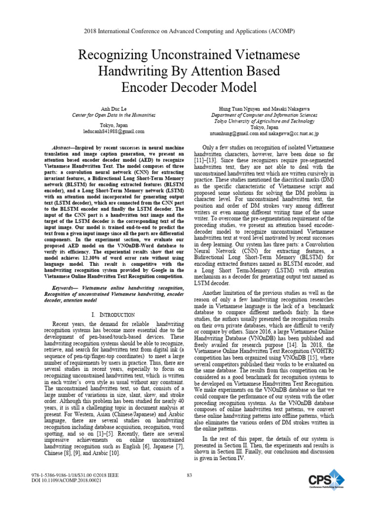 Le 2018 | PDF | Machine Learning | Algorithms