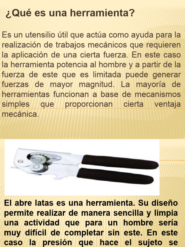 Que Es Una Herramienta | PDF | Herramientas | Acero