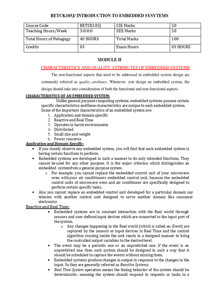 Module 2 | PDF | Embedded System | Porting