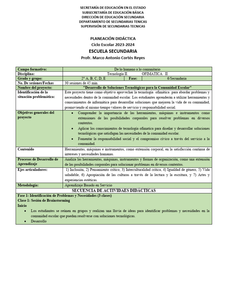 Ofimatica II 2 | PDF | Evaluación | Diseño