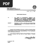 CSC Memorandum Circular No. 41 S. 1998, December 24, 1998 | PDF | Sick ...