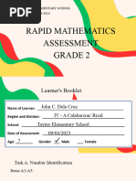 Rapid Mathematics Assessment Grade 3-Edited | PDF | Elementary ...