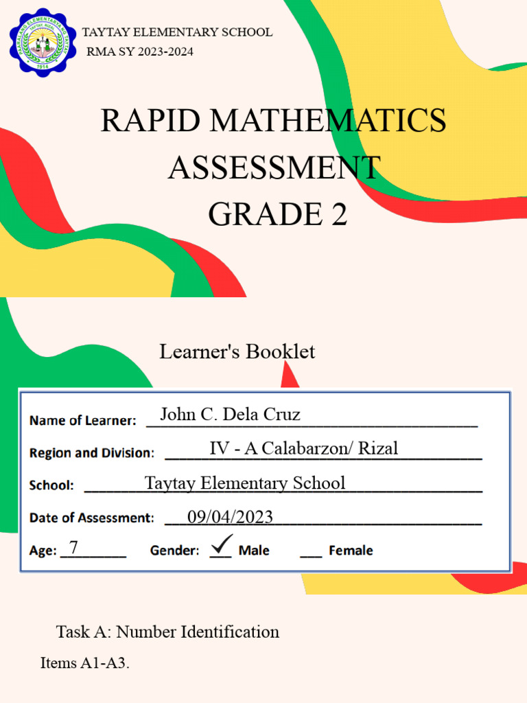 Rapid Mathematics Assessment Grade 2 | PDF | Arithmetic | Elementary ... Rapid Mathematics Assessment Grade 2 | PDF | Arithmetic | Elementary ...