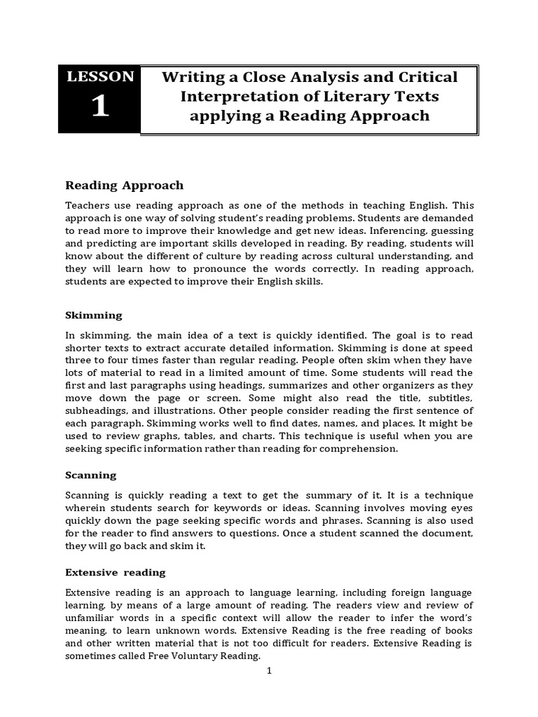 Reading Approaches Pdf Speed Reading Cognitive Science