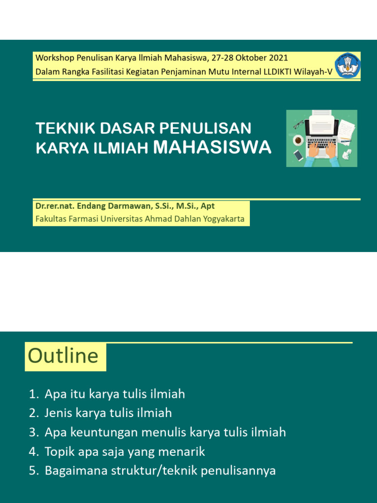 Teknik Penulisan Karya Ilmiah Mahasiswa | PDF | Karier & Perkembangan
