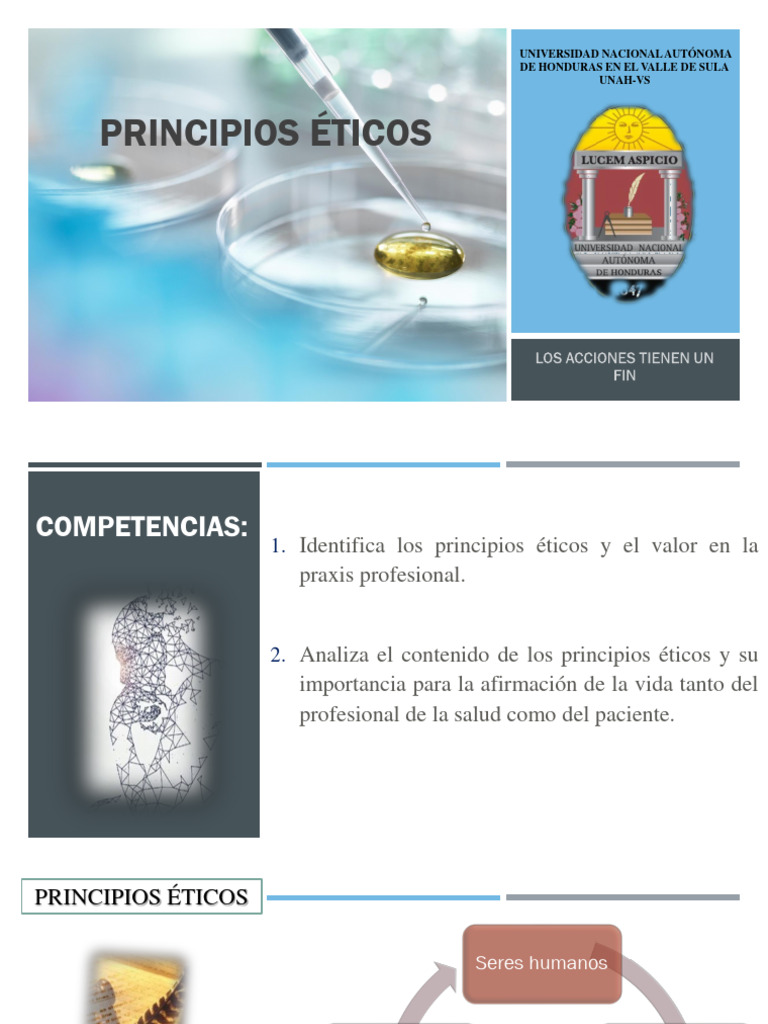 Principios Éticos en la Praxis | PDF | Filosofía | Relaciones ...