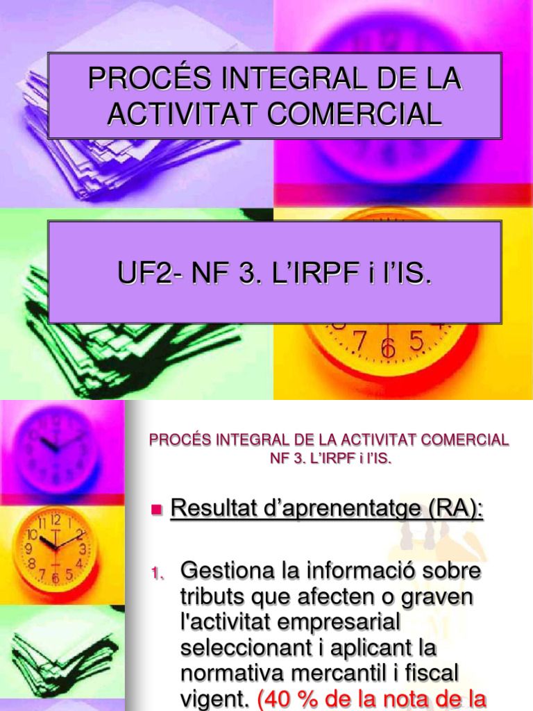 Presentació UF2-NF3 | PDF