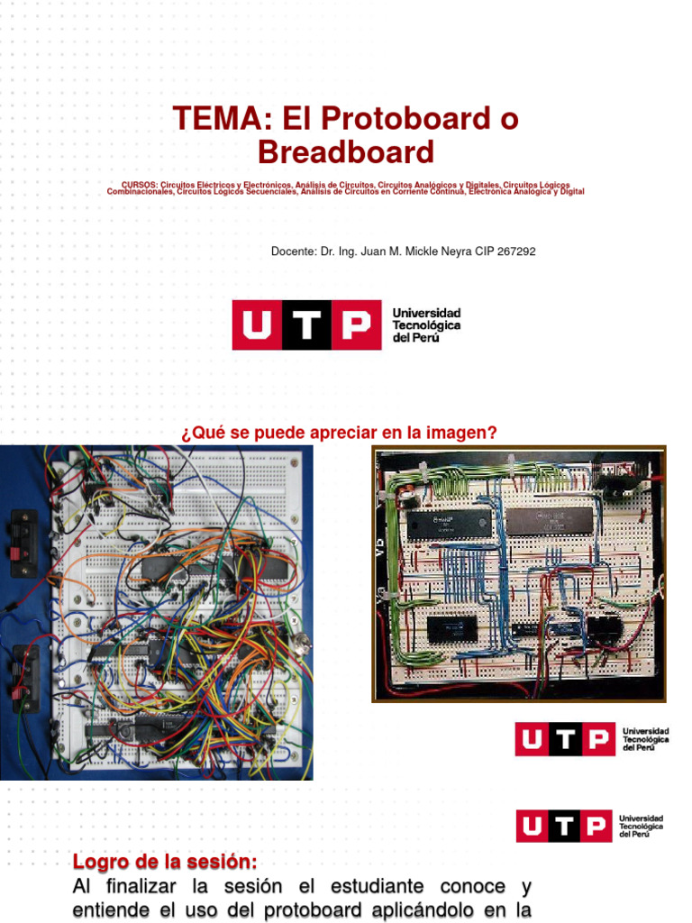 Uso y Tipos de Protoboard en Electrónica | PDF | Placa de circuito impreso | Electrónica