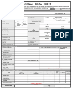 CS Form No. 212 Revised-2017 Personal-Data-Sheet | PDF | Government ...