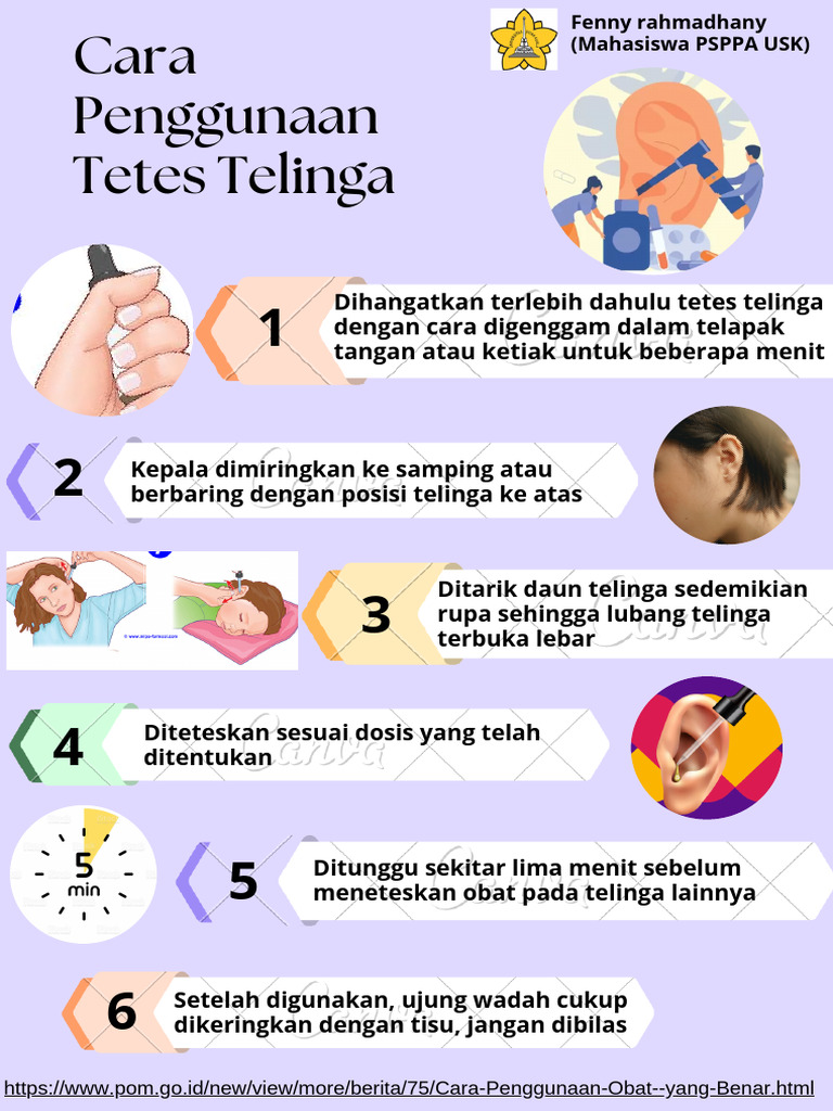 Cara Penggunaan Tetes Telinga | PDF