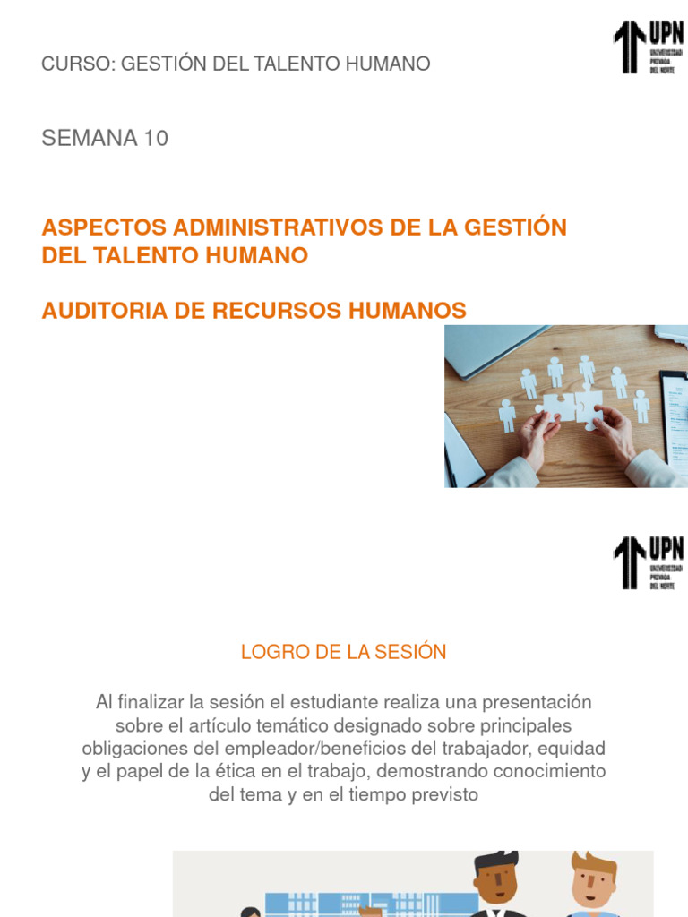 Clase 10 GTH Administración y Auditoria | PDF | Salario | Derecho laboral