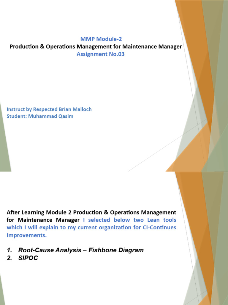 MMP Module 2 - Assignment No. 3 - Muhammad Qasim | PDF | Enterprise ...