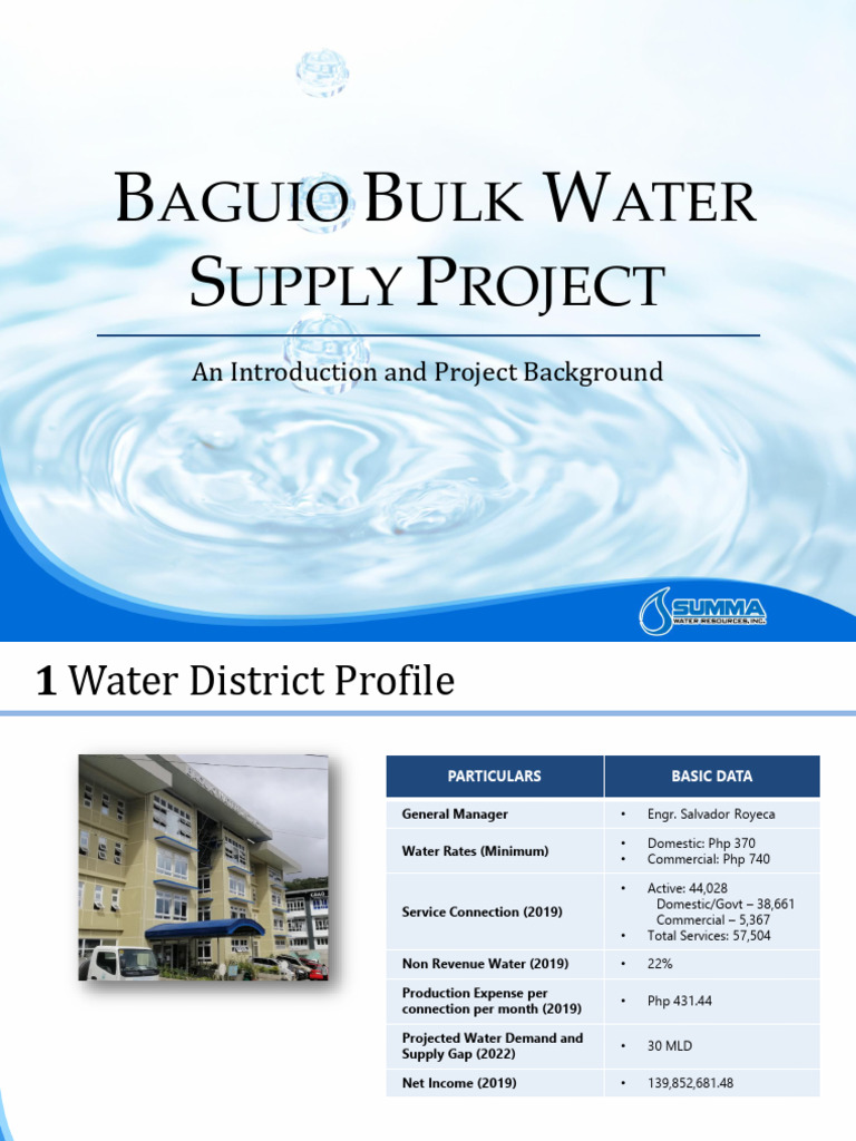 Baguio Bulk Presmat | Download Free PDF | River | Drainage Basin