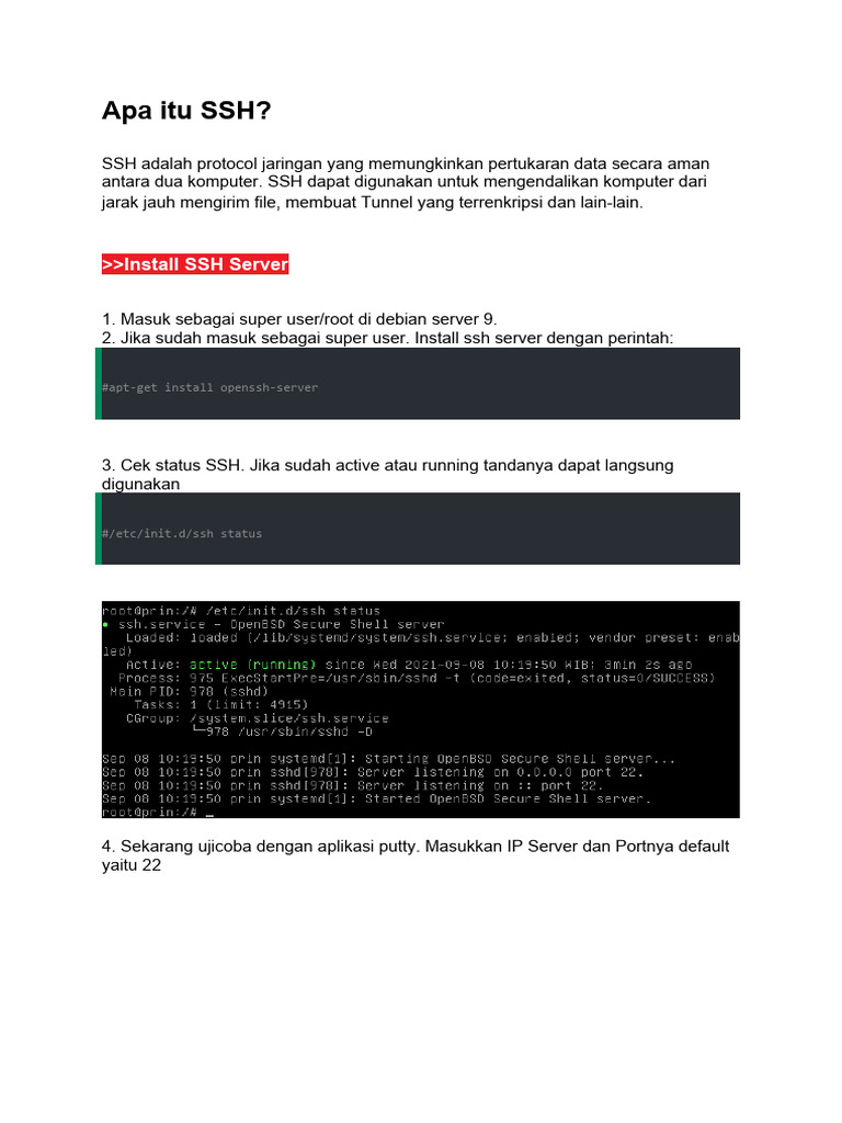 Apa Itu SSH | PDF