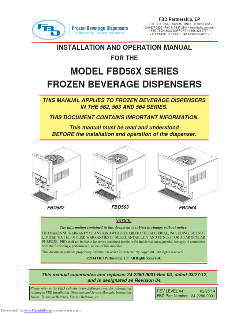 FBD 562 | PDF | Countertop | Pump