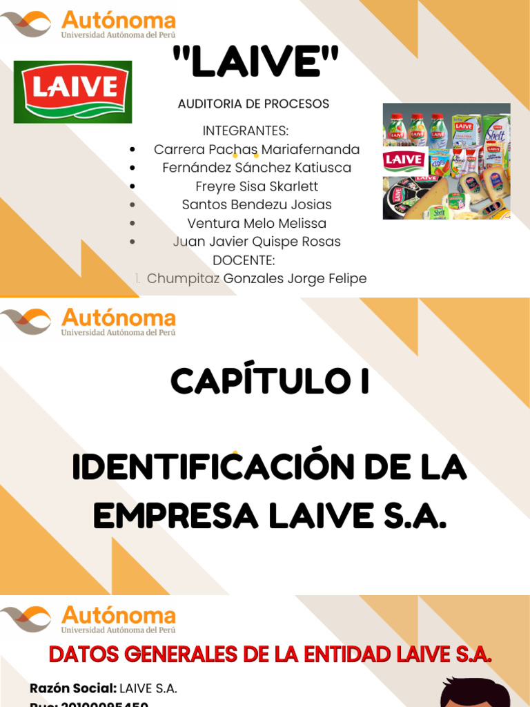 Empresa Laive | PDF | Calidad (comercial) | Business