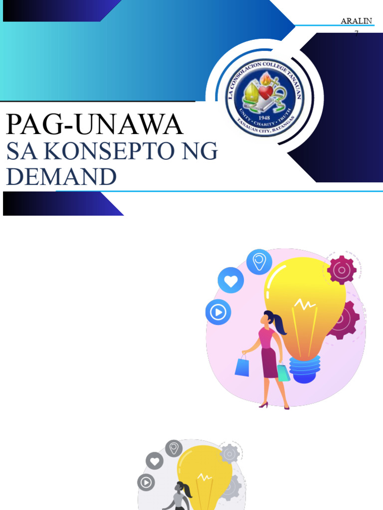 Pag-Unawa: Sa Konsepto NG Demand | PDF