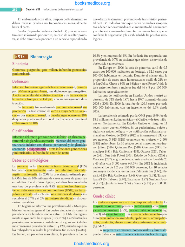BLENORRAGIA | PDF | Salud pública | Ciencias de la Salud