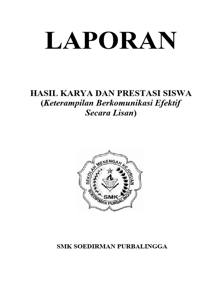 Laporan Hasil Karya Siswa Secara Lisan | PDF Laporan Hasil Karya Siswa Secara Lisan | PDF