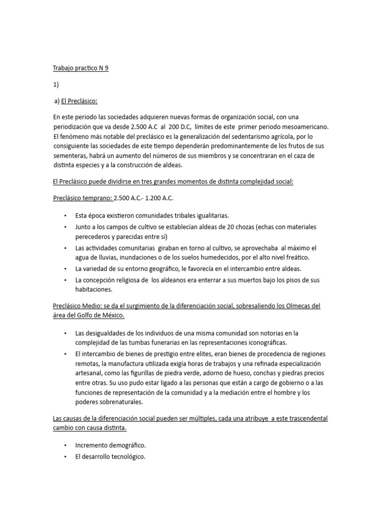 tp9 | PDF | Mesoamérica