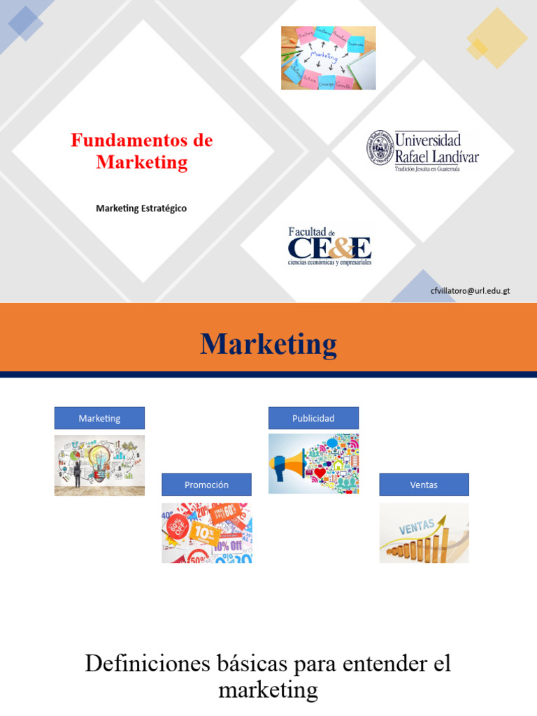 Fundamentos de Marketing | PDF | Marketing | Mercado (economía)