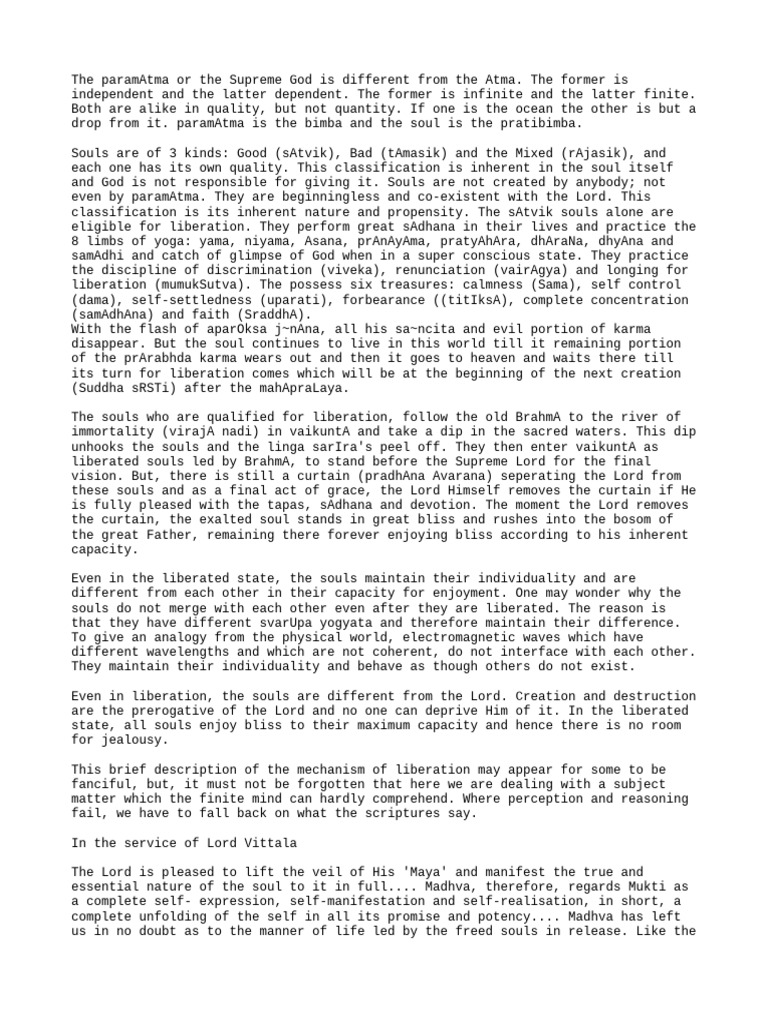 Moksha | PDF | Soul | Religious Belief And Doctrine