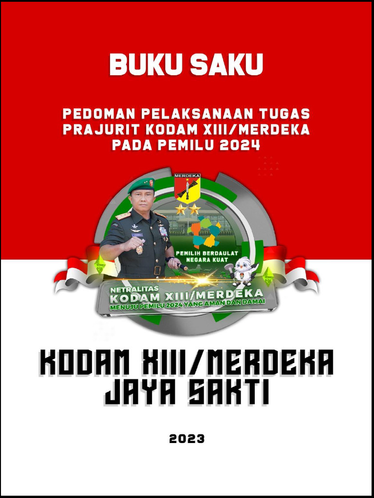 Pedoman Tugas Prajurit Kodam XIII/Merdeka | PDF