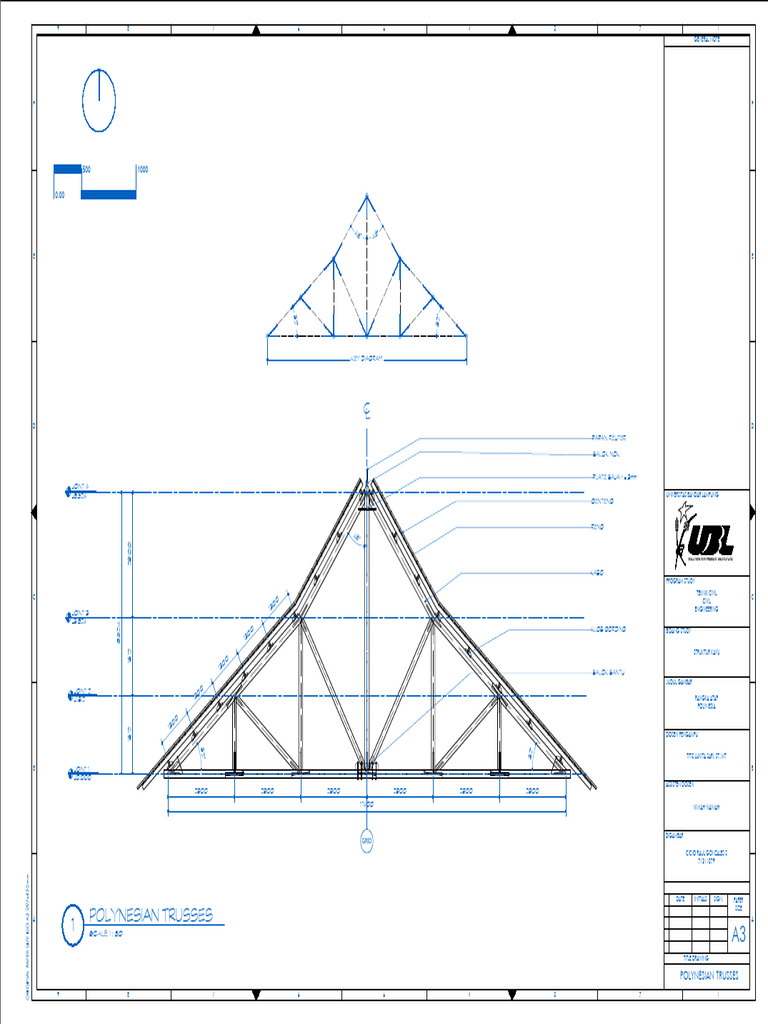 BLUE POLYNESIA TRUSES-Model | PDF