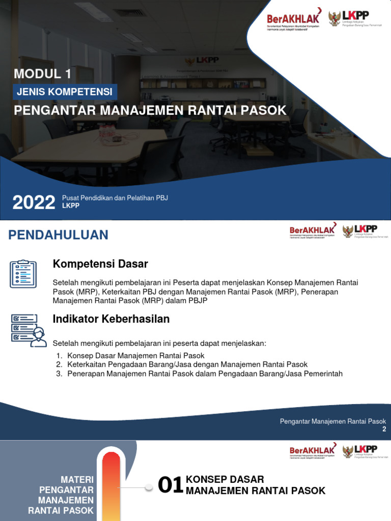 Slide Recall Modul 1 Pengantar Manajemen Rantai Pasok | PDF