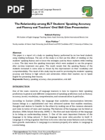 Informal Assessment of Stuttering: Percentage of Syllables Stuttered ...