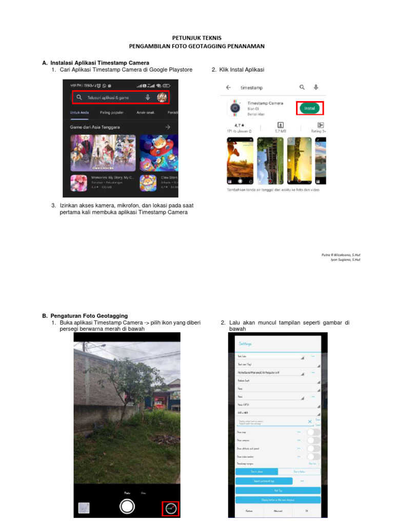 Juknis Geotagging | PDF