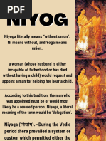 Niyoga in Hinduism in Detail | PDF