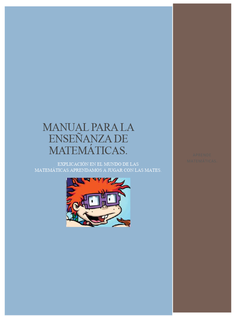 Manual Matee | PDF | Ecuaciones | Álgebra