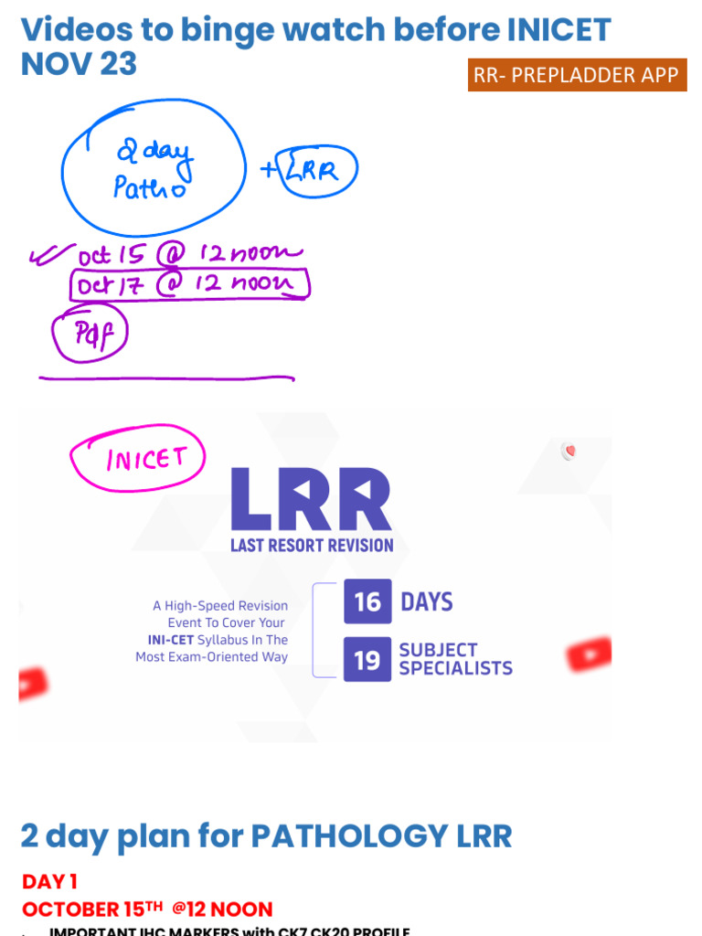LRR Pathology | PDF | Pathology | Histopathology