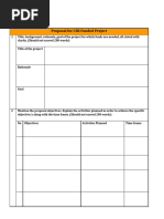 CSR Project Proposal Format-1 | PDF | Corporate Social Responsibility ...