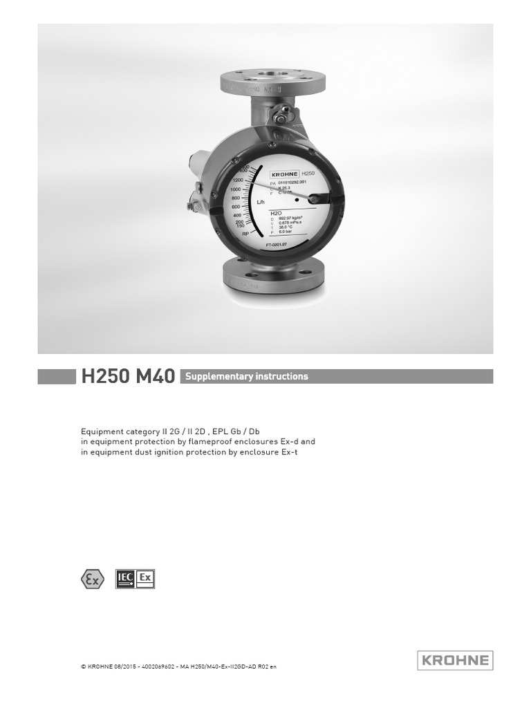 AD H250 M40 II2GD en 150814 4002069602 R02 PRTwoPM 1000317527 1 | PDF ...