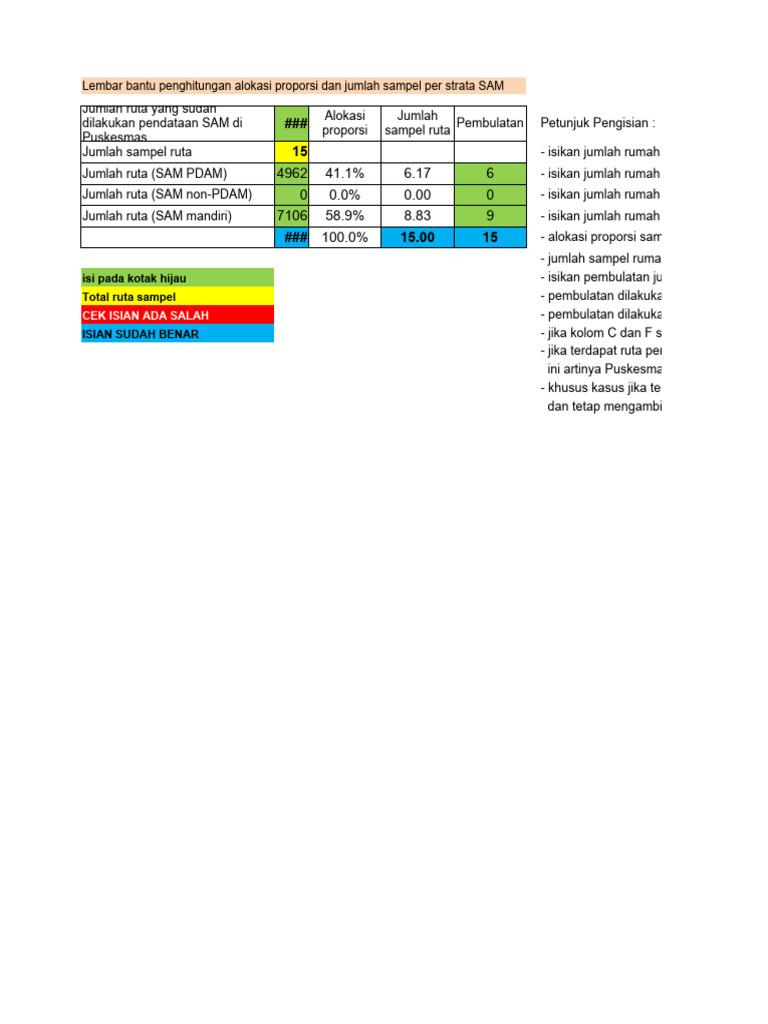 Sampling KAMRT 2023 - Andre | PDF
