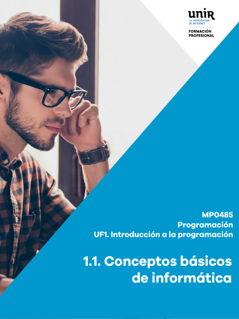 Tema 1 Programacion UNIR | PDF | Periférico | Hardware de la computadora