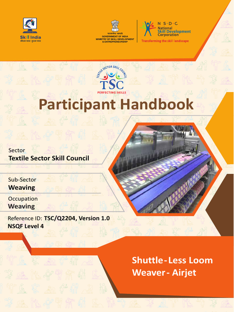 Shuttle - Less Loom Weaver - Airjet | PDF | Loom | Weaving