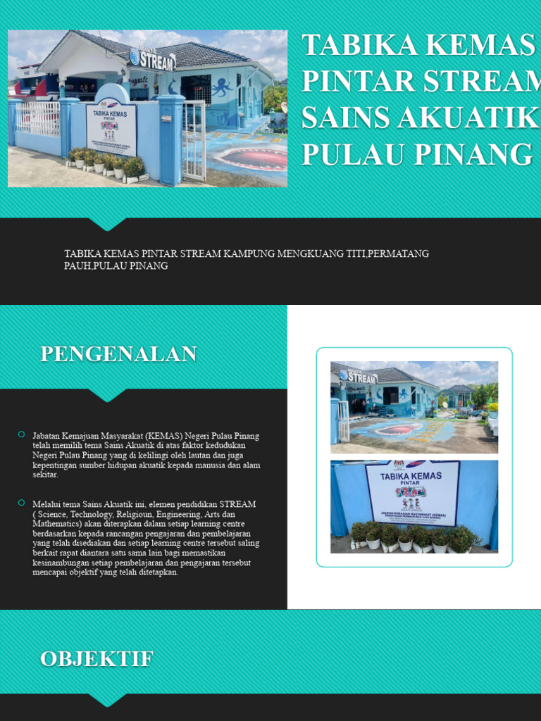 LAWATAN PENANDA ARAS - TABIKA KEMAS PINTAR STREAM SAINS AKUATIK PULAU ...