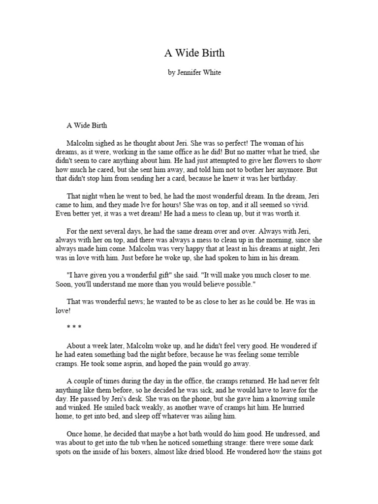 A Wide Birth | PDF | Pregnancy | Hair