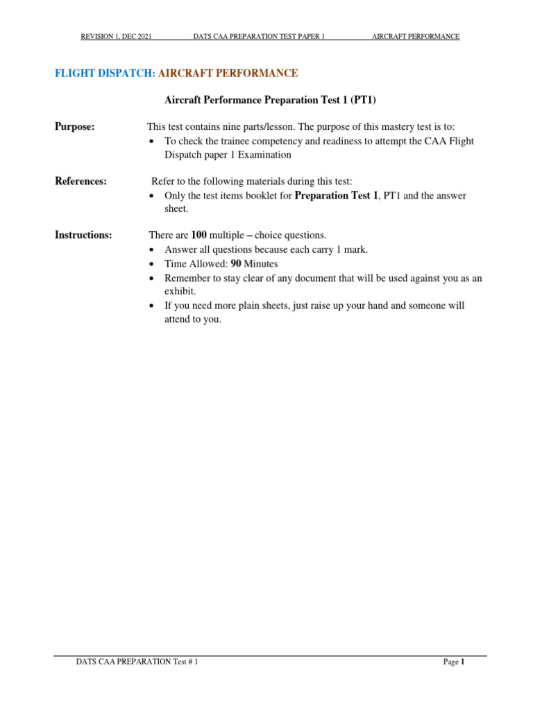 Aircraft Performance | PDF | Takeoff | Runway