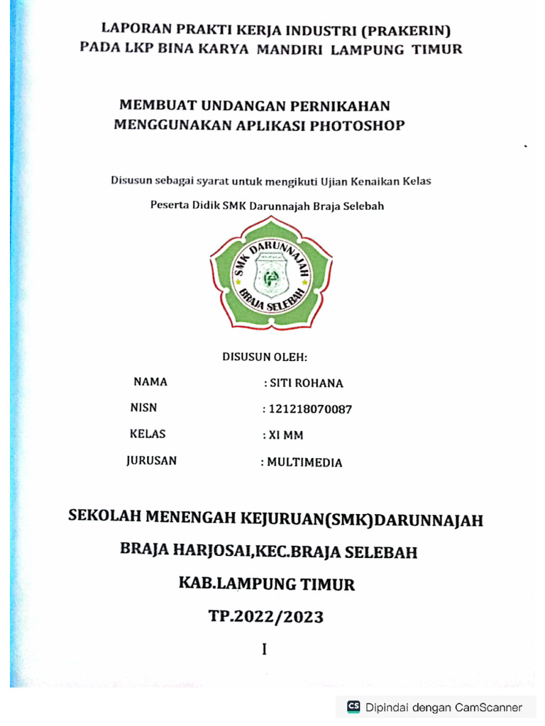 MEMBUAT UNDANGAN PERNIKAHAN MENGGUNAKAN APLIKASI PHOTOSHOP by SITI ...